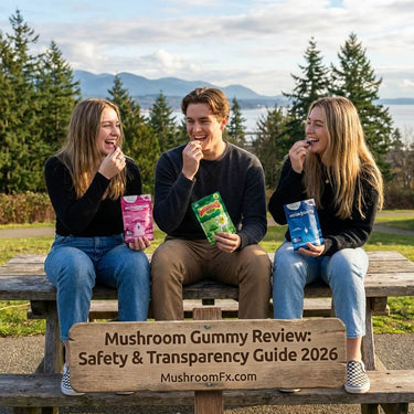 Mushroom Gummies Review 2026: A Safety, Ingredients & Transparency ...